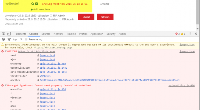 Topic Uncaught Typeerror Cannot Read Property Match Of Undefined Sharepoint Javascripts